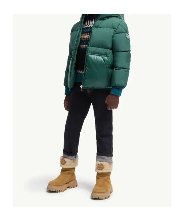 Moncler Barin Hooded Down Jacket
