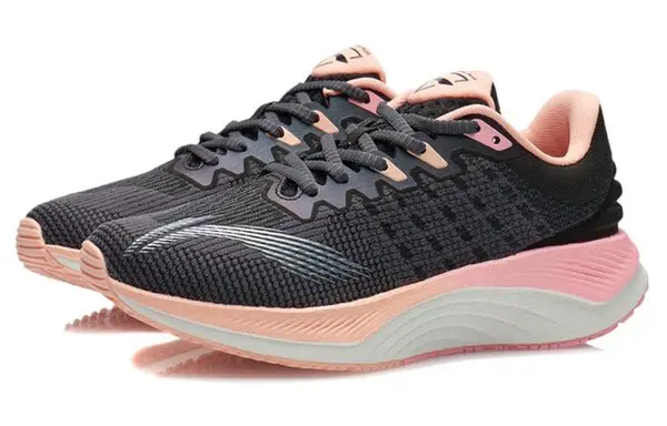 LI-NING Yueying Boom Sneakers - Black/pink/white