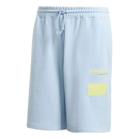 Adidas Originals Athleisure Knit Shorts - Blue