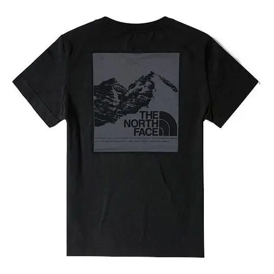 The North Face Logo Graphic T-shirt - Black
