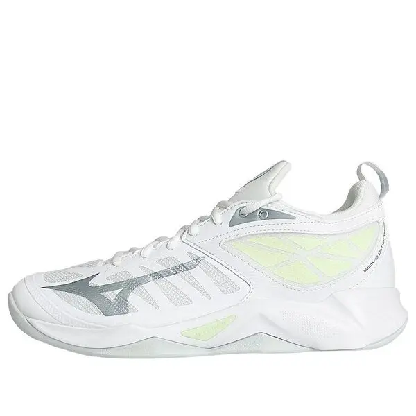 Mizuno Wave Dimension Athletic Shoes - White/green