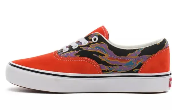 VANS Suede Comfycush Era Sneakers - Black/red