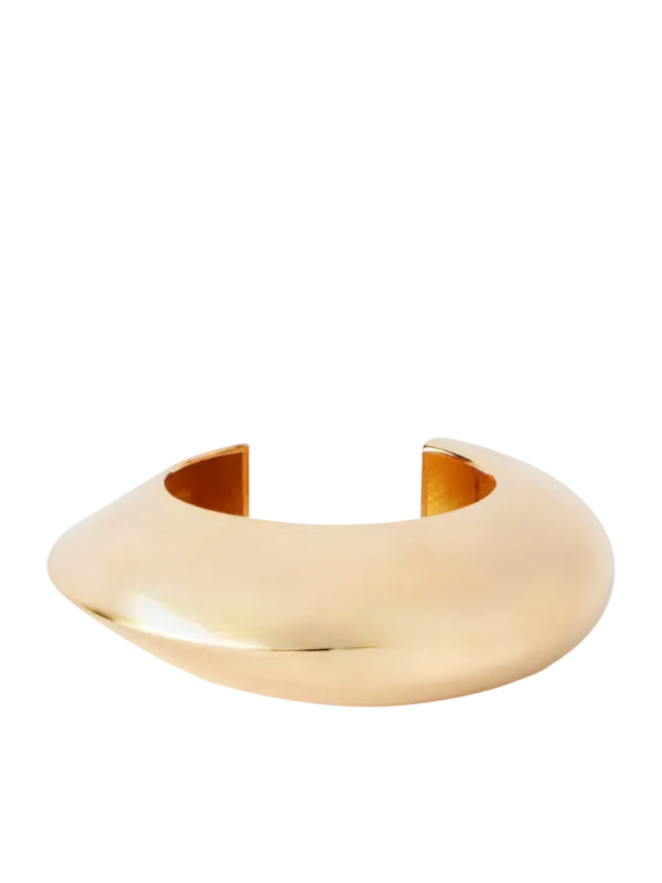 Alaïa Edge Plated Cuff - Gold