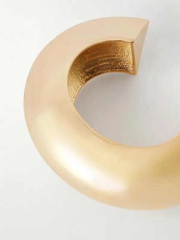 Alaïa Edge Plated Cuff - Gold