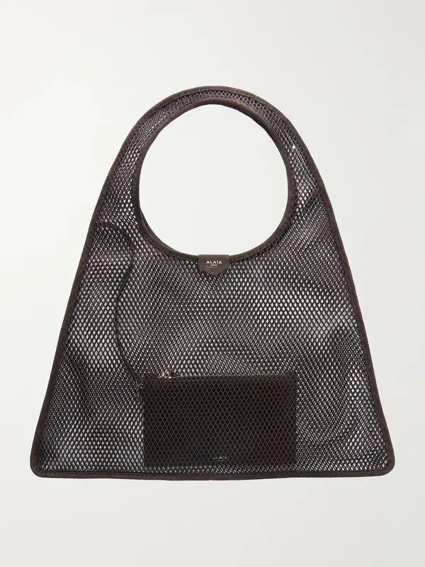 Alaïa One Piece Mesh Shoulder Bag