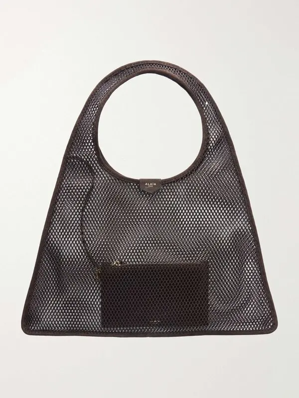 Alaïa One Piece Mesh Shoulder Bag