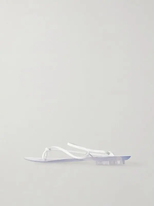 Alaïa Invisible Jelly Sandals - White