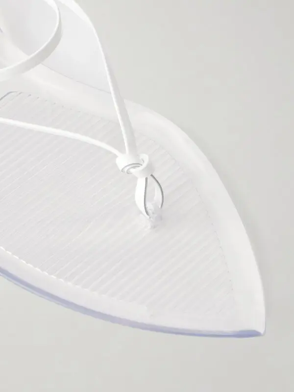 Alaïa Invisible Jelly Sandals - White