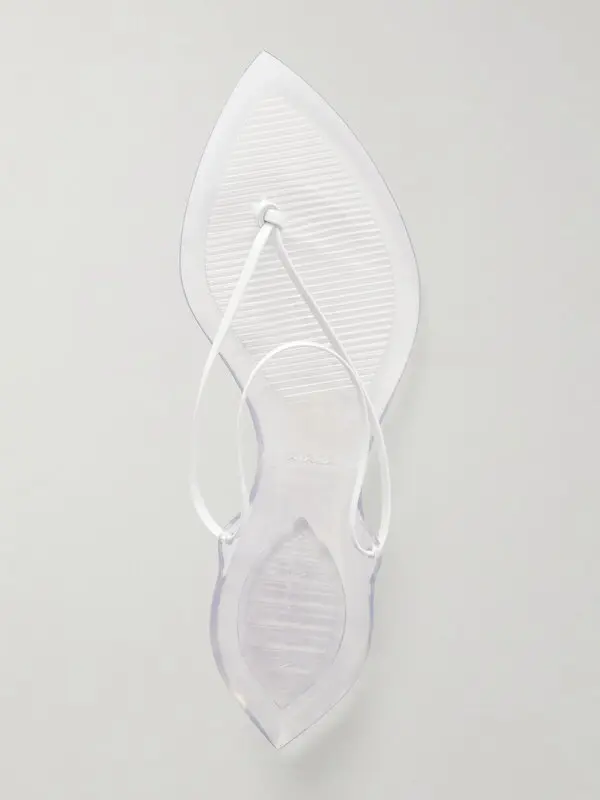 Alaïa Invisible Jelly Sandals - White