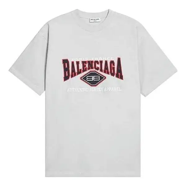 Balenciaga Bb Authentic Jersey Apparel T-shirt