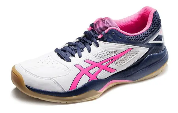 Asics Gel Court Hunter Athletic Shoes - White/blue/pink