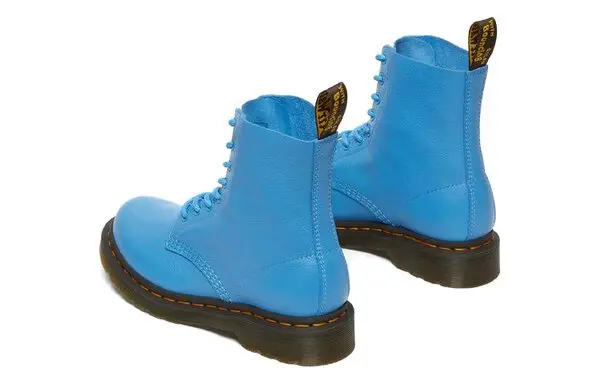 Dr. Martens 1460 Pascal Virginia Martin Boots - Blue