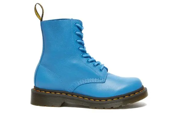 Dr. Martens 1460 Pascal Virginia Martin Boots - Blue