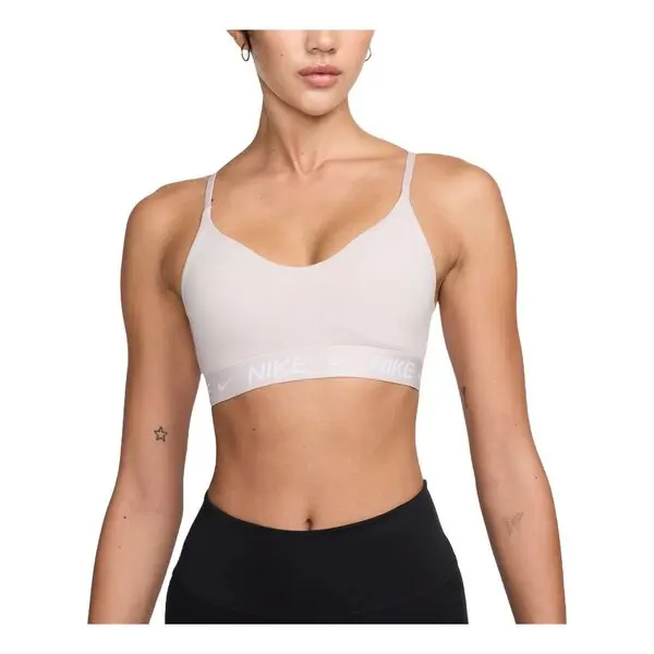 Nike Indy Light Support Padded Adjustable Sports Bra Asia Sizing - Grey