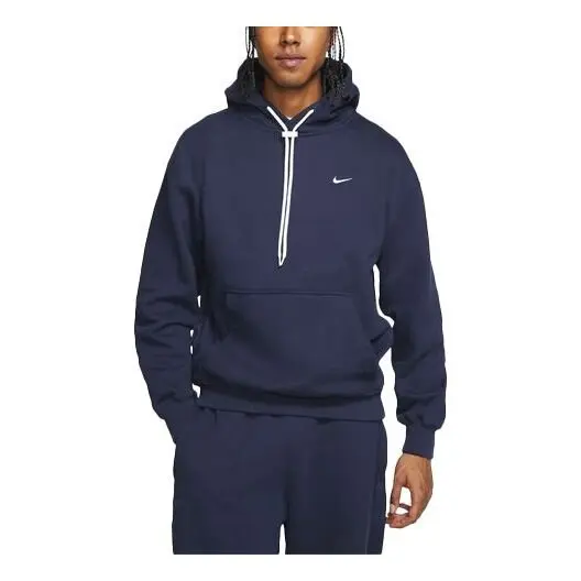 Nike Lab Logo Fleece Lined Pullover - Black