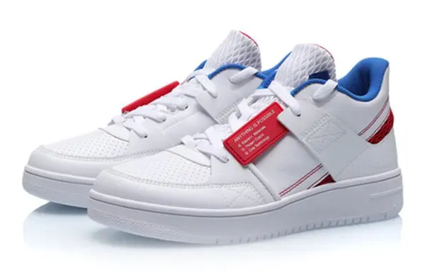 LI-NING Classic Skateboarding Low Top Sneakers