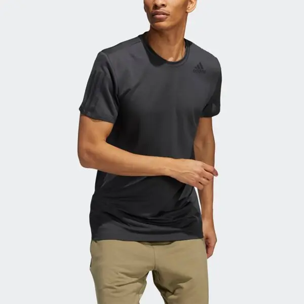 Adidas Primeblue Aeroready Sports Training Short Sleeve Top - Black