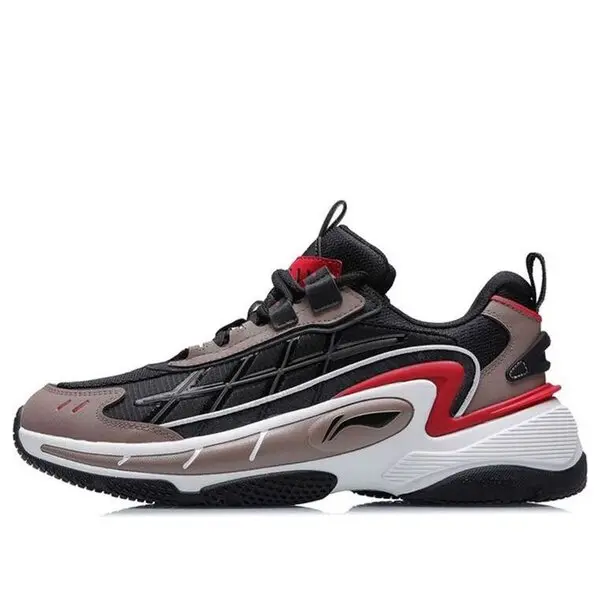 LI-NING Nebula M1 "black Brown" Lace-up Sneakers