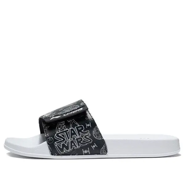 LI-NING X Disney Soft Light Slipper - White/black