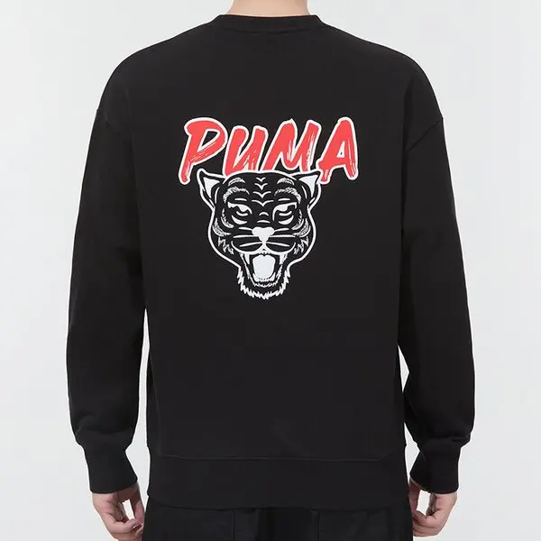PUMA Graphic Logo Pullover
