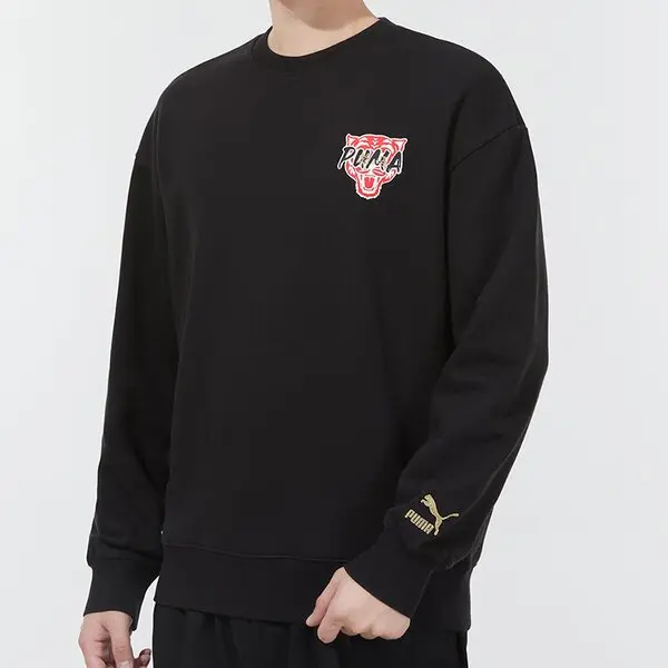 PUMA Graphic Logo Pullover