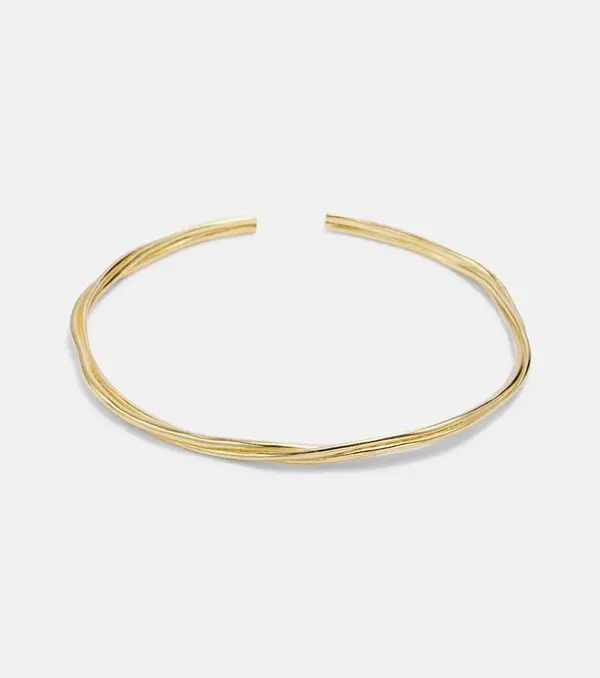 YSSO Lydia 24kt-plated Choker - Gold