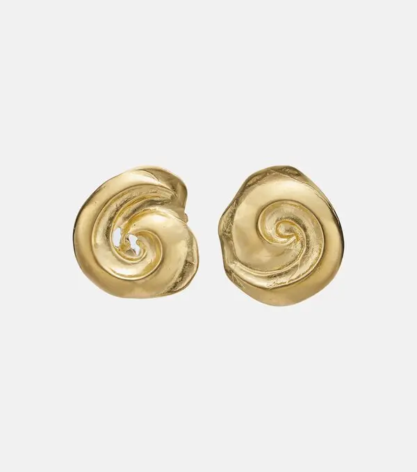 YSSO Cote 24kt -plated Earrings - Gold