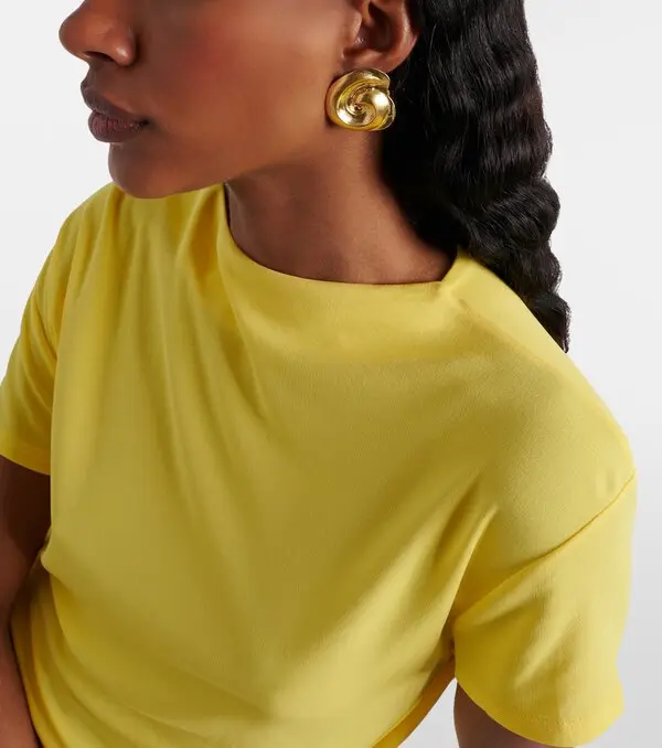 YSSO Cote 24kt -plated Earrings