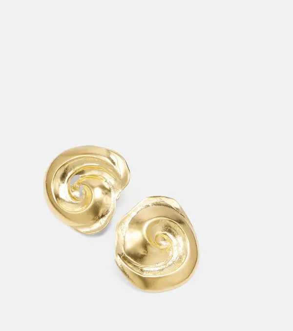 YSSO Cote 24kt -plated Earrings