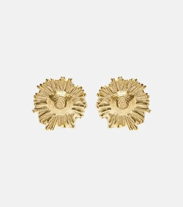 YSSO Ilios 24kt -plated Earrings - Gold