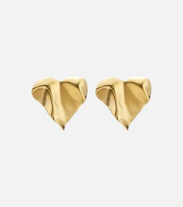 YSSO Eros 24kt -plated Bronze Earrings - Gold