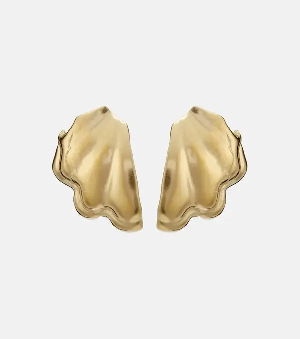 YSSO 24kt -plated Bronze Earrings - Gold