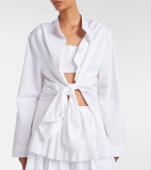 Alaïa Cotton Poplin Shirt