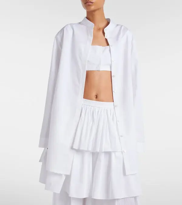 Alaïa Cotton Poplin Shirt