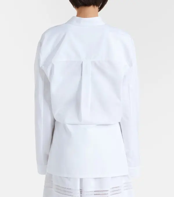 Alaïa Cotton Poplin Shirt