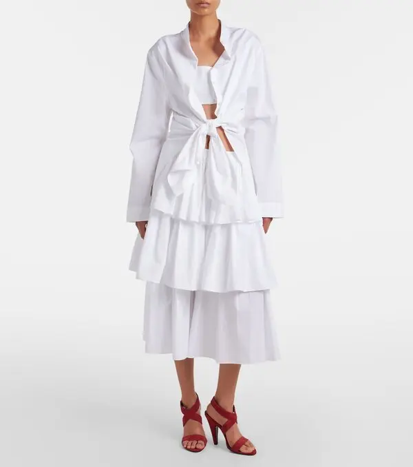 Alaïa Cotton Poplin Shirt