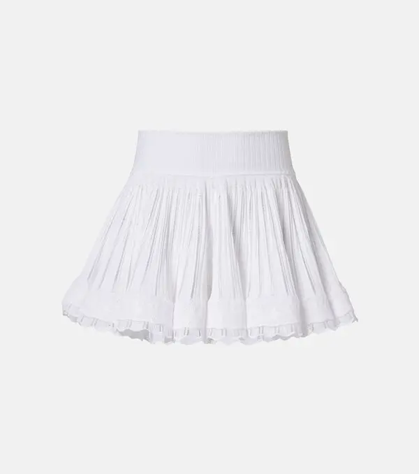 Alaïa Knitted Miniskirt