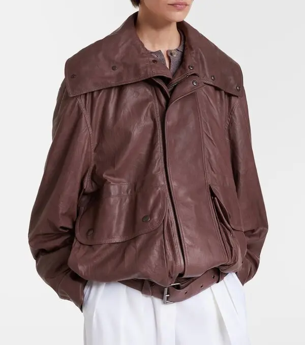 Calvin Klein Isa Leather Jacket