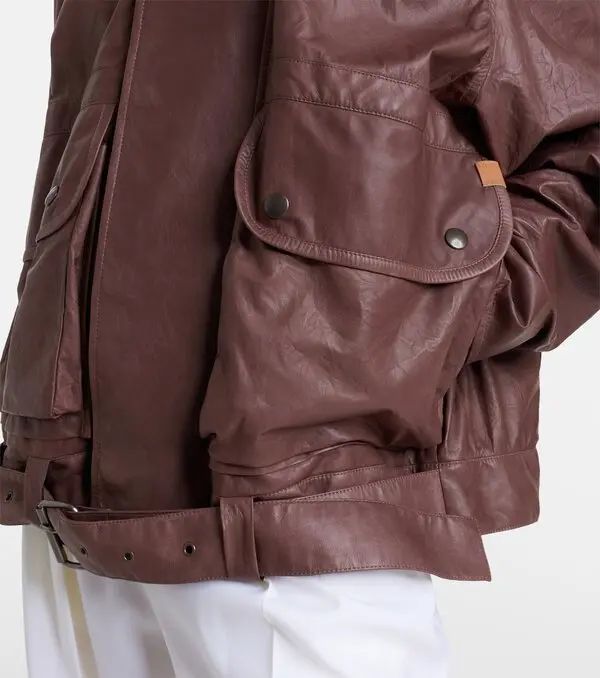 Calvin Klein Isa Leather Jacket