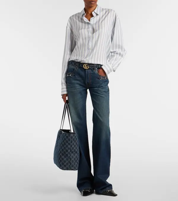 Gucci Essence Large Tote Bag - Blue