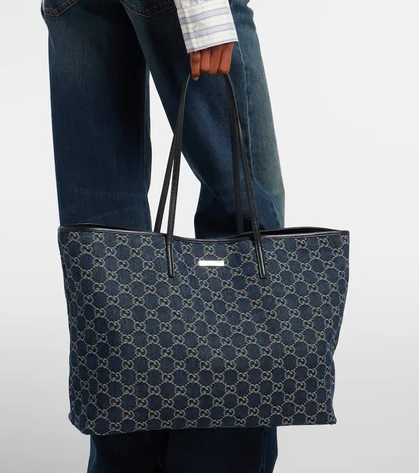 Gucci Essence Large Tote Bag - Blue