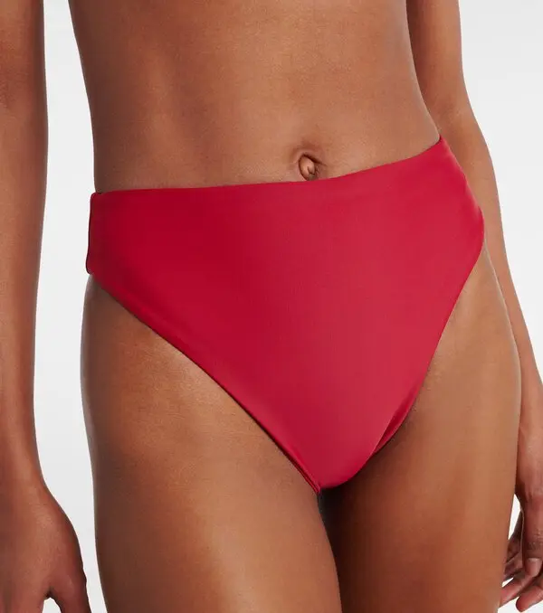 Jade Swim Incline Bikini Bottoms - Red