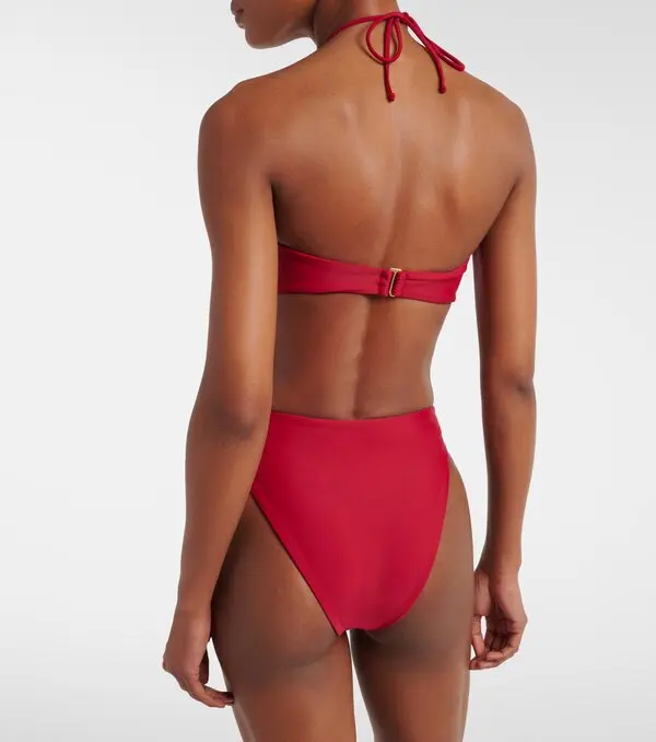 Jade Swim Incline Bikini Bottoms - Red