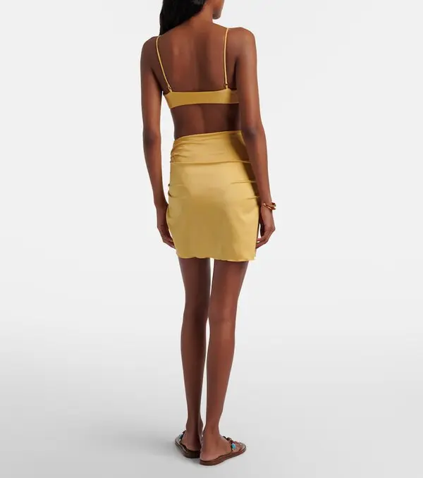 Jade Swim Nyla Beach Cover-up - Yellow