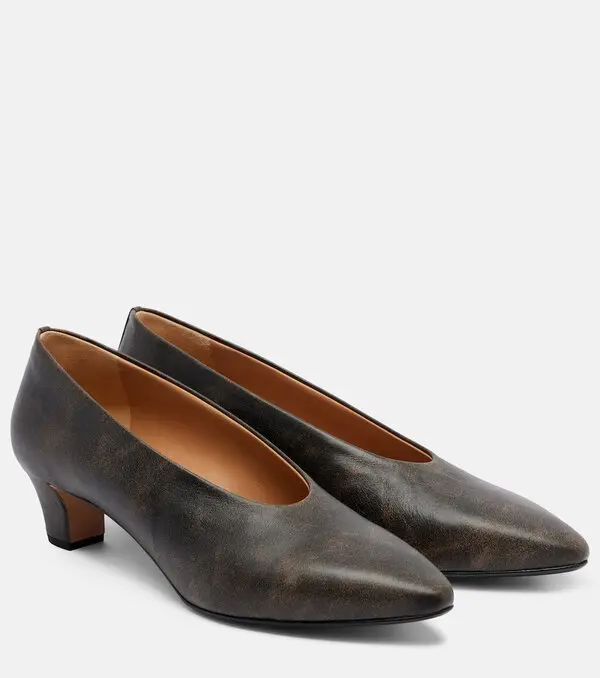 Calvin Klein Bri Leather Pumps