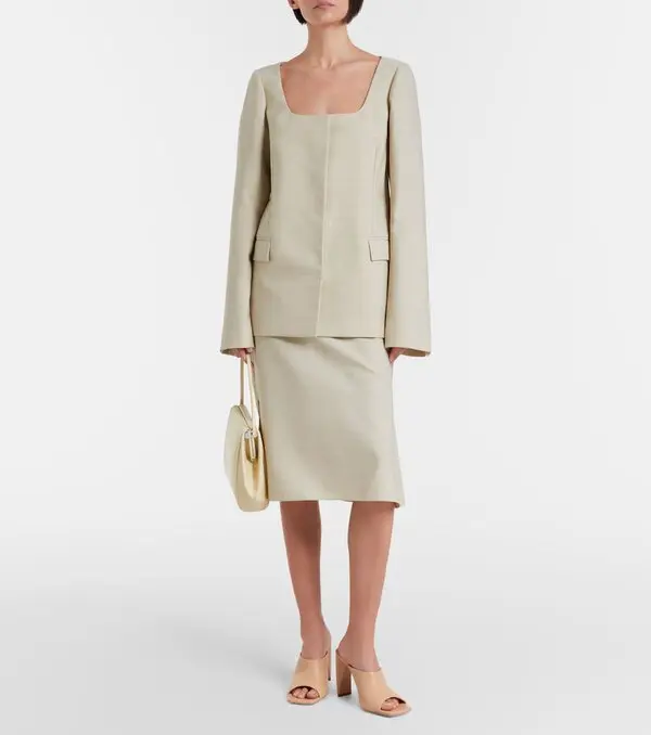 Calvin Klein Palma Leather Mules