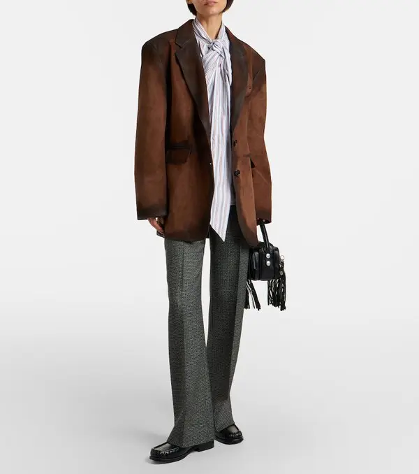 Acne Studios Suede Blazer