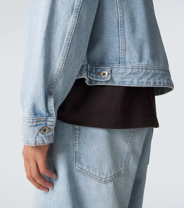 Studio Nicholson Bleached Wash Denim Jacket