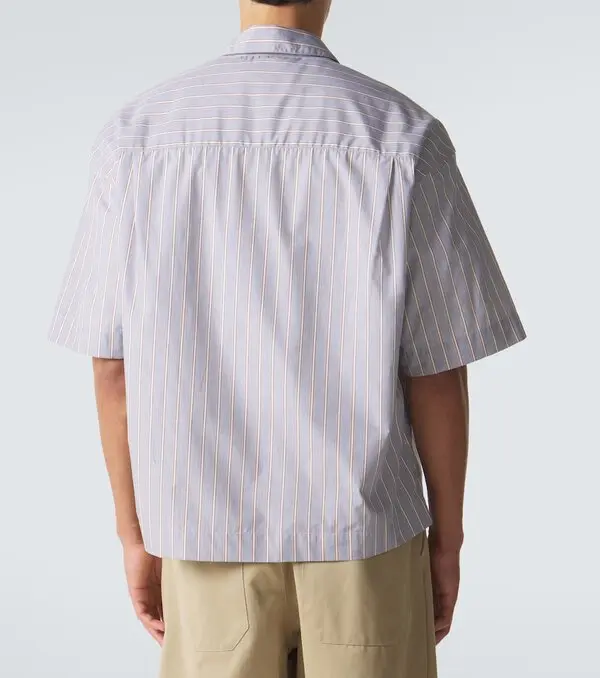Studio Nicholson Sanko Striped Cotton Shirt