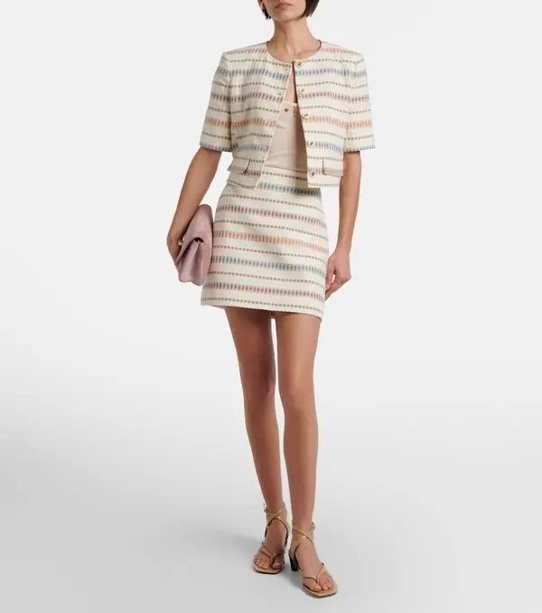 Veronica Beard Bohemia Mini Skirt